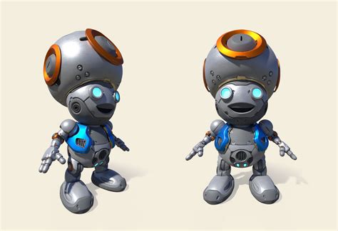 Robot Toad 3d Character Inspired From Mario And Toyagogo Zbrushcentral