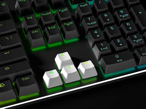 Buy HK Gaming Rubber Keycaps Set Anti Slip Texture Doubleshot Backlit Keycap Set Keys