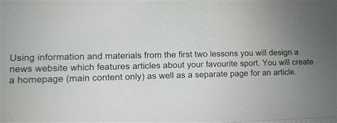 Solved I Need A Full Assignment For This How To Make In Our