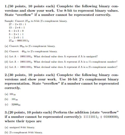 Solved 150 Points 10 Points Each Complete The Following