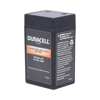 Duracell Ultra 6v 2ah General Purpose Agm Sealed Lead Acid Sla