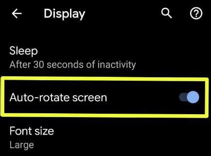 How To Auto Rotate Screen On Pixel 3 And Pixel 3 XL