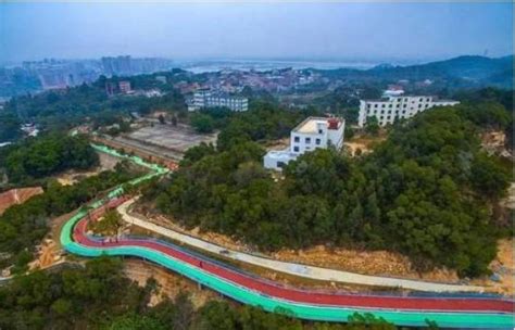 厦门空中步栈道路线图 厦门空中步道线路图 厦门步行栈道路线图 大山谷图库