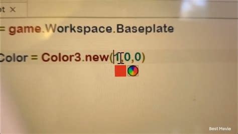 Roblox Studio Video Scripting 9 Vector3 Vector2 And Color3 Youtube