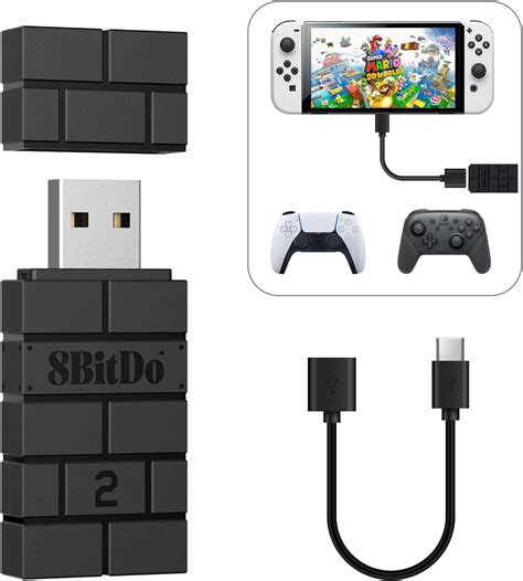 8bitdo Usb Wireless Adapter 2 For Windows Mac And Raspberry