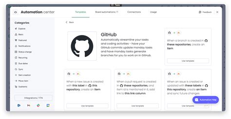 The GitHub Integration Support
