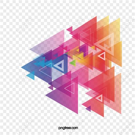 Science And Triangle Triangle Pattern Art Illustrator PNG Transparent Background And Clipart