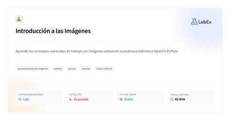 Dominando El Procesamiento De Imágenes Con Opencv Python Labex