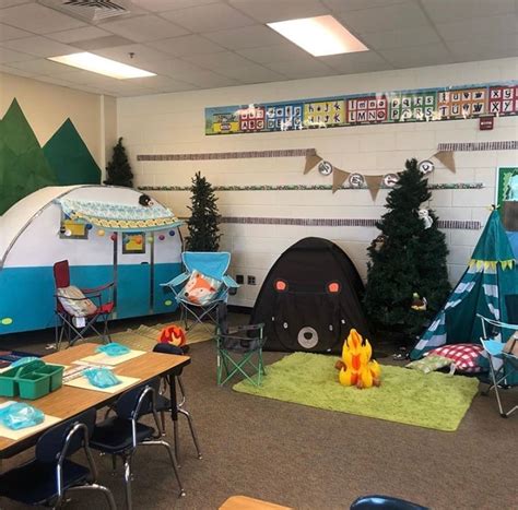 Best Camping Classroom Theme Ideas And Decorations Chaylor And Mads