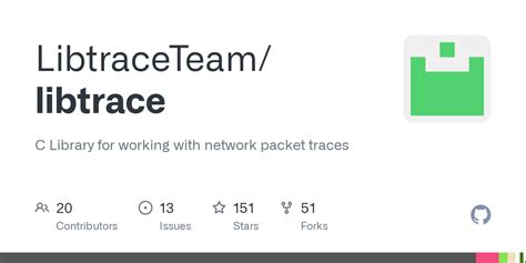 GitHub LibtraceTeam Libtrace C Library For Working With Network Packet Traces