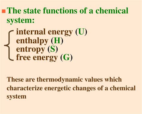 PPT Chemical Thermodynamics PowerPoint Presentation Free Download ID