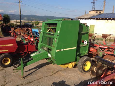 Сламопреса John Deere 540 - ID56160 - Tractor.bg