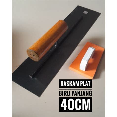 Jual 1pcs Raskam 40cm Roskam Plat Baja Import Anti Karat Raskam