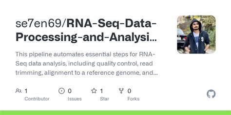 Github Se7en69rna Seq Data Processing And Analysis Pipeline This