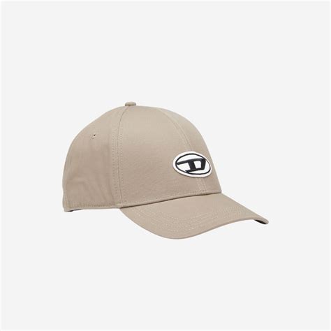 디젤 C 룬 베이스볼 캡 D 로고 베이지 Diesel Kream