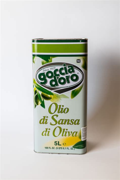 Оливковое Масло Goccia D´Oro Sansa - Масло Санса - 5 Л (ИТАЛИЯ ...