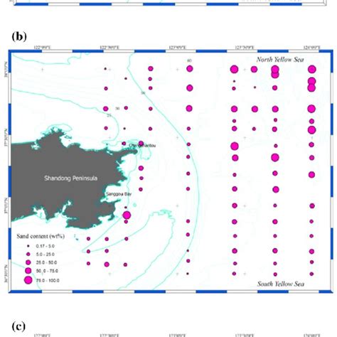 Spatial Distribution Maps Of Sediment Types Of Surficial Sediments In