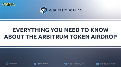 Get Free Arbitrum Tokens Arbitrum Airdrop Details And Information