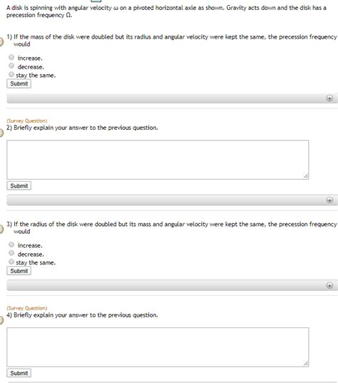 Solved M A Disk Is Spinning With Angular Velocity Won A Chegg