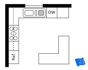 33 L Shaped Kitchen Floor Plans Fabulous Concept Pic Collection