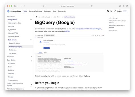 Exploring And Accessing Overture Maps Data Workshop