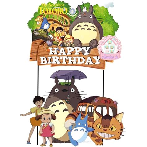 Jual Totoro Cake Topper Shopee Indonesia