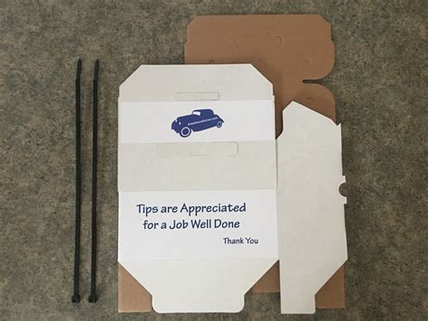 Ridesharing Tip Box Jar Uber Lyft Gratuity Ride Austin Juno Free Shipping Etsy