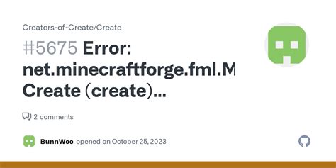 Error Netminecraftforgefmlmodloadingexception Create Create Encountered An Error During