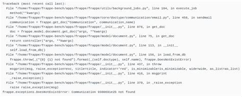 Issue Sending Email Communication Document Not Found · Issue 14339