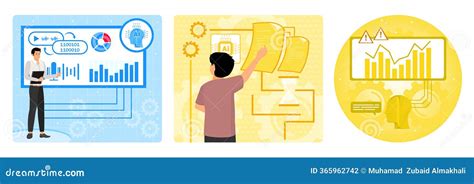 Normalization Data Preparation Royalty Free Cartoon 368666915