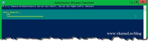 adding and removing the gui in windows server 2012