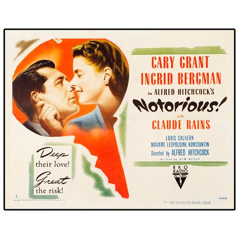 Notorious Hitchcock Movie Review Notorious 1946