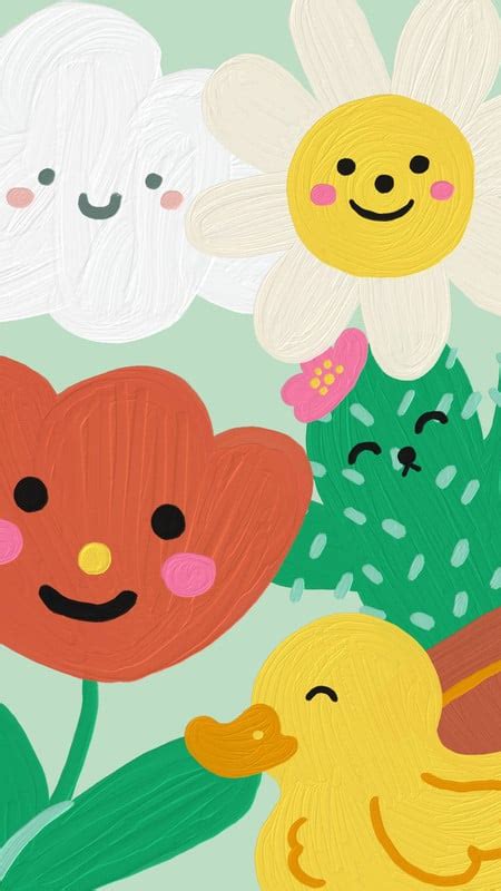 Free And Customizable Kawaii Wallpaper Templates Canva