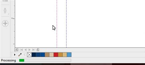 Status Bar Shows Processing It S Frozen CorelDRAW Graphics Suite X CorelDRAW Graphics