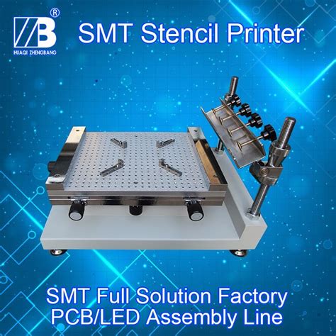 Smt Manual Solder Paste Printer Pcb Silk Screen Stencil Printing Machine Zb3040h Solder Paste