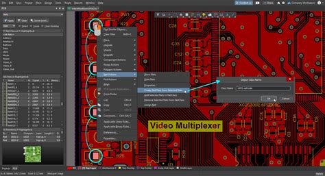 Working With Classes On A Schematic And Pcb Altium Designer Technical