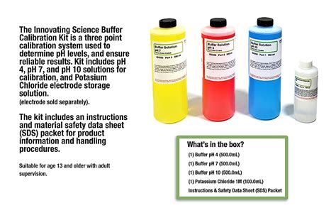 Innovating Science Buffer Calibration Kit Amazonca Industrial