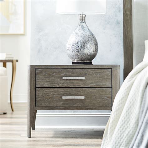 Bassett Modern Astor And Rivoli 2723 0270 Modern Nightstand With Soft