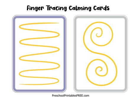 Calm Down Corner Fine Motor Tracing Fun
