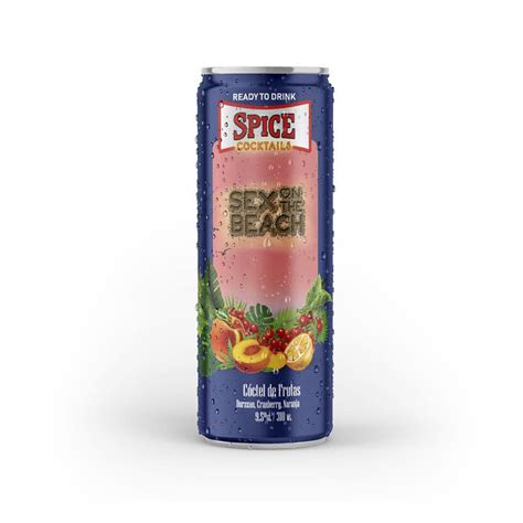 Cóctel Spice Sex On The Beach 95° Lata De 310 Cc Licores Villafraz