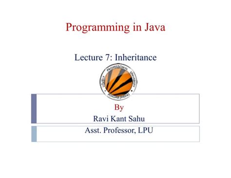 Inheritance Ppt Pptx