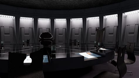 Artstation Death Star Conforence Room Star Wars Episode Iv A New