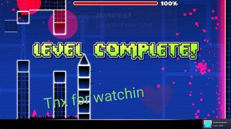 jumper complete clicks geometry dash youtube