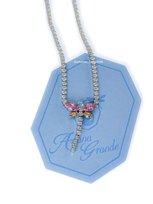 Nib 100 Authentic Ariana Grande X Swarovski Dragonfly Y Tennis