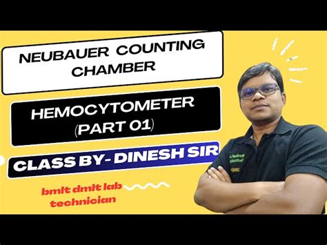 Neubauer Counting Chamber Hemocytometer Part 01 55 Off