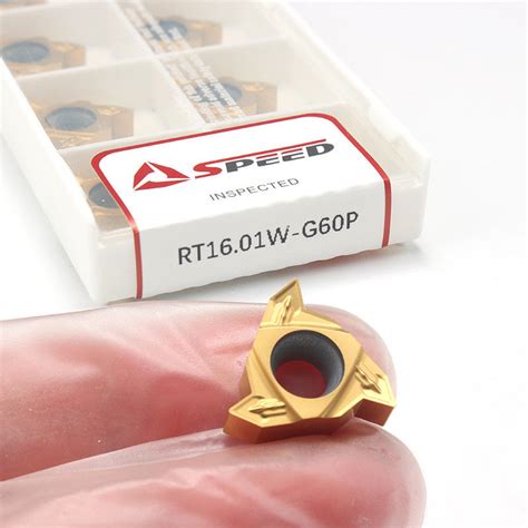 Cnc Carbide Threading Inserts 16er 16ir Ag55 Ag60 Iso Rt1601ng60p