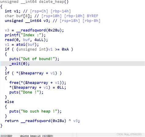 Pwn堆题记录(一) Csdn博客 Pwn堆题记录(一) Csdn博客