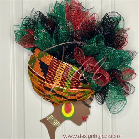 Diva Wreath Face Etsy