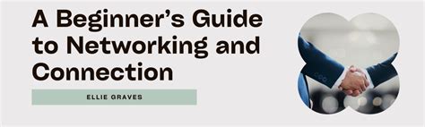 a beginner s guide to networking and connection