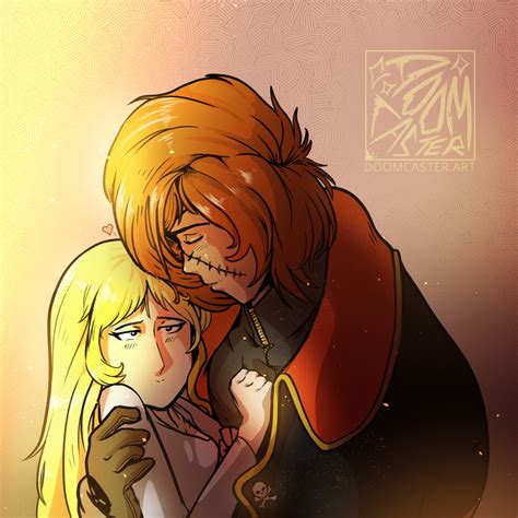 Fanart Captain Harlock And Maya By Doomcaster On Newgrounds